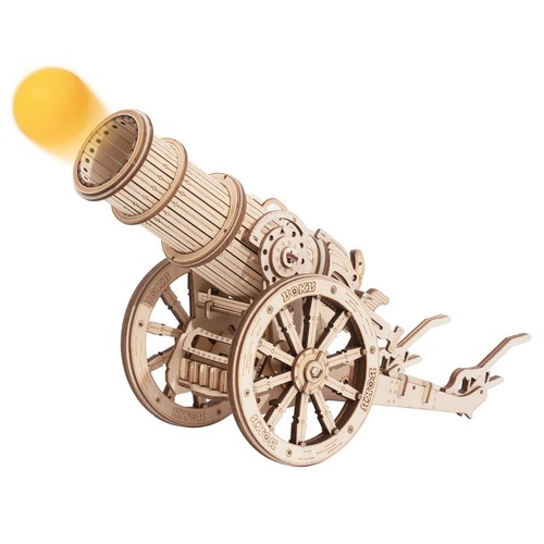 3D Wooden Puzzles Model Building Kits Cannon Toys - DIY Wooden Catapult ...