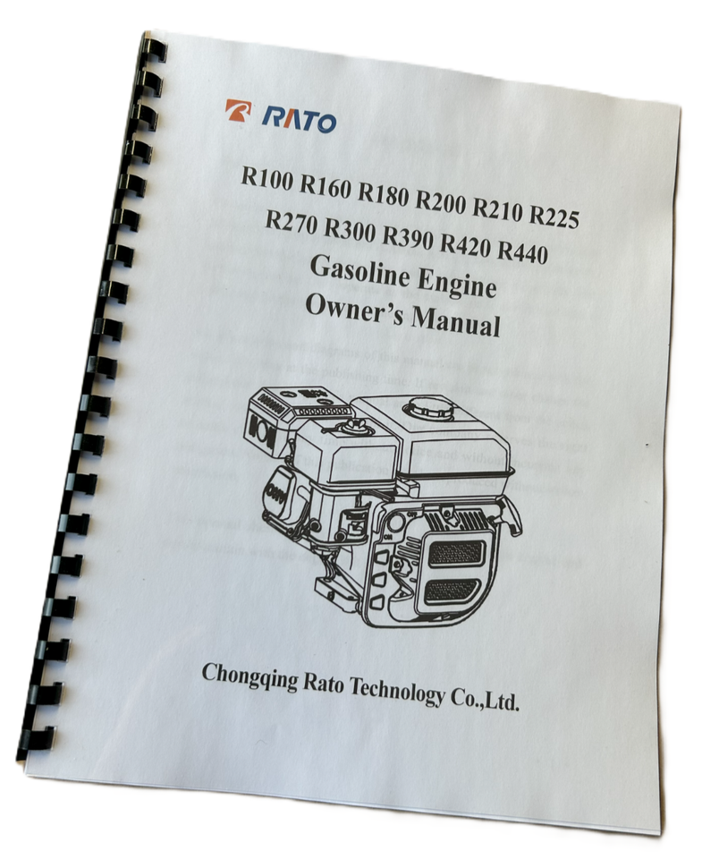 RATO R420 Engine Service Manual Chinese Mini Skid Steer Excavator Track ...