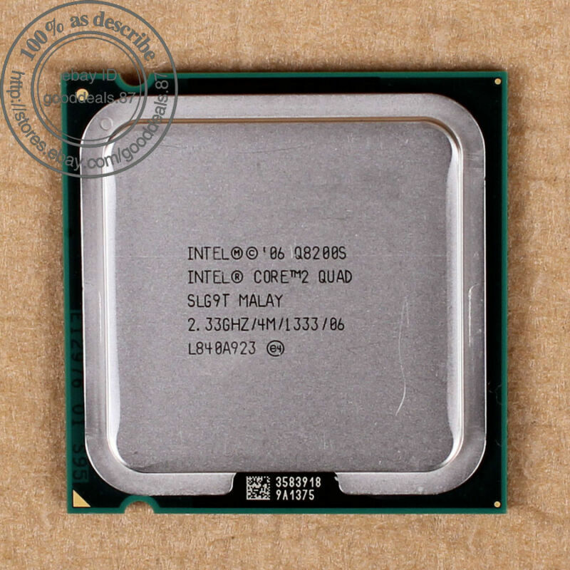 Intel Core 2 Q8200S Q8400S Q9400S Q9505S Q9550S LGA775 CPU Processor | eBay