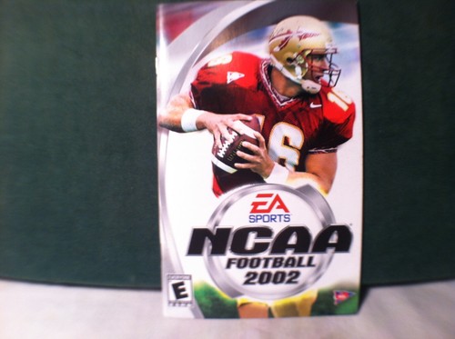 PS2 Manual "NCAA Football 2002" | eBay