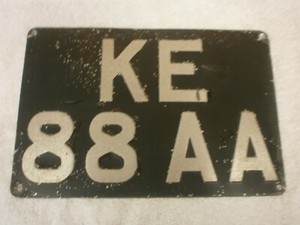 GREAT BRITAIN ENGLAND 2 MILITARY ARMY TRANSPORT VEHICLE # KE 88 AA ...