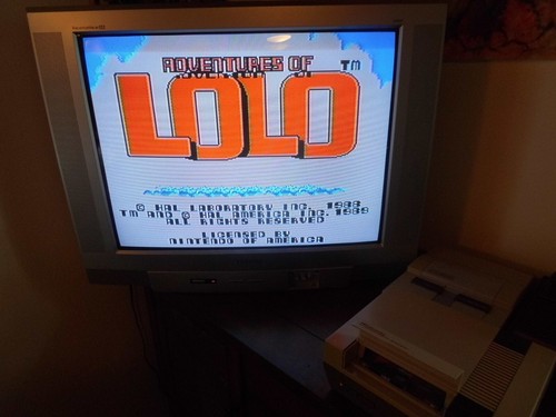 NES Adventures of Lolo Game 1989 Vintage Nintendo HAL America Tested ...