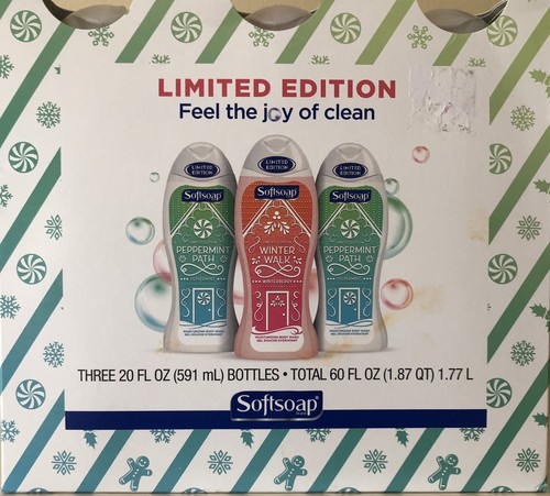 SOFTSOAP WINTER PEPPERMINT PATH MOISTURIZING BODY WASH GIFT | eBay
