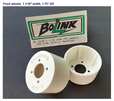 Vintage RC Car Bolink Wide Wheel Front Rim Pan Car 1.75" Diameter 1 1/ ...