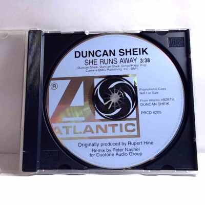 Duncan Sheik – She Runs Away (CD, Promo, US, 1997, Atlantic) AG592 | eBay