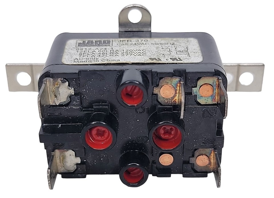 JARD Magnetics JFR-370 Used In Box Enclosed Fan Relay-SPDT Replaces 90 ...