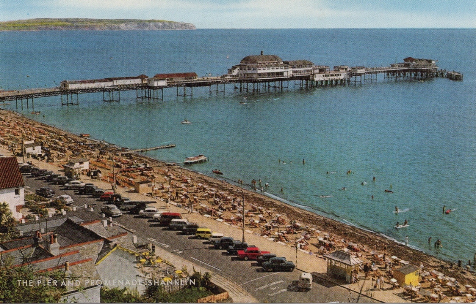 (ay97) The Pier and Promenade Shanklin - Isle of Wight Postcard | eBay