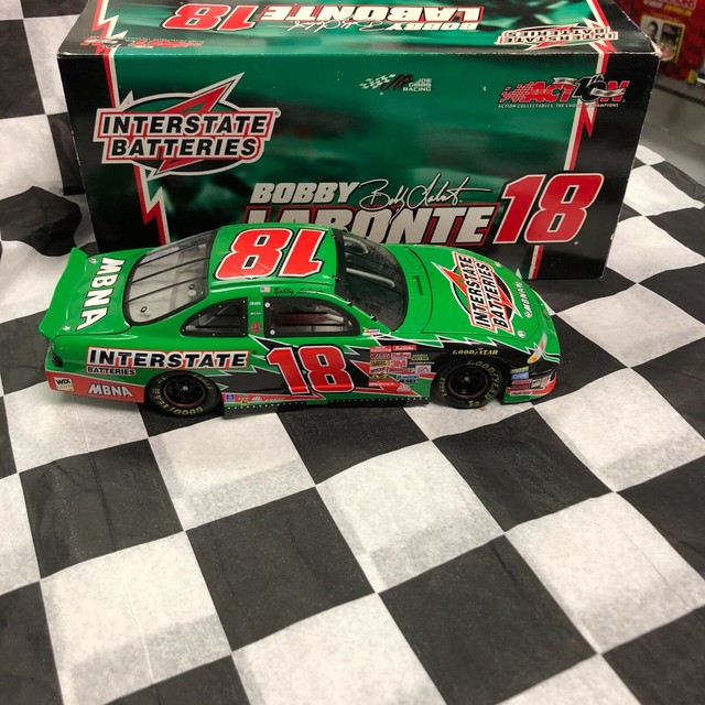 Bobby Labonte #18 Interstate Batteries NASCAR Stock Car 2002 Action ...