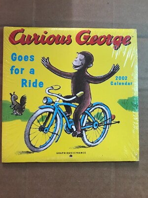 Vintage Curious George Mini Calendar 2002 | eBay