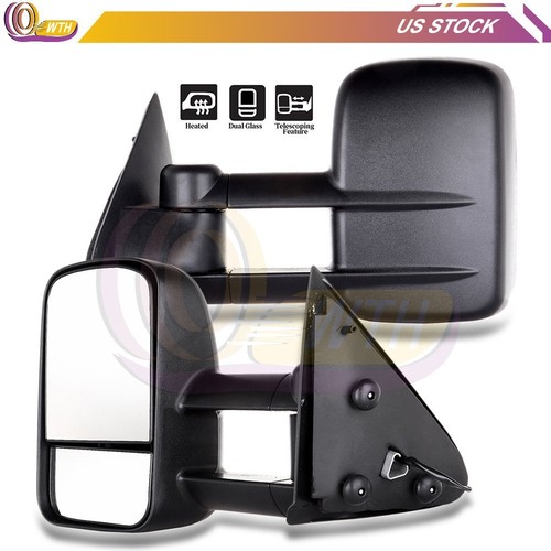 Black Power Eletric Mirrors For 1997-2001 2002 2003 Ford F150 Left ...