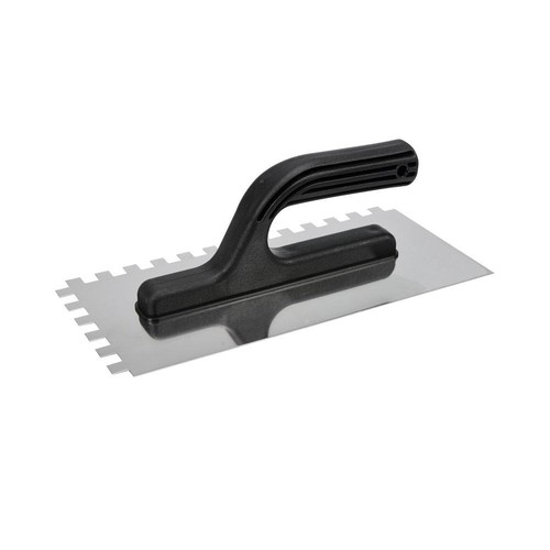 Glättekelle gezahnt 270x125mm 10x10mm Zahnkelle Zahntraufel Traufel ...