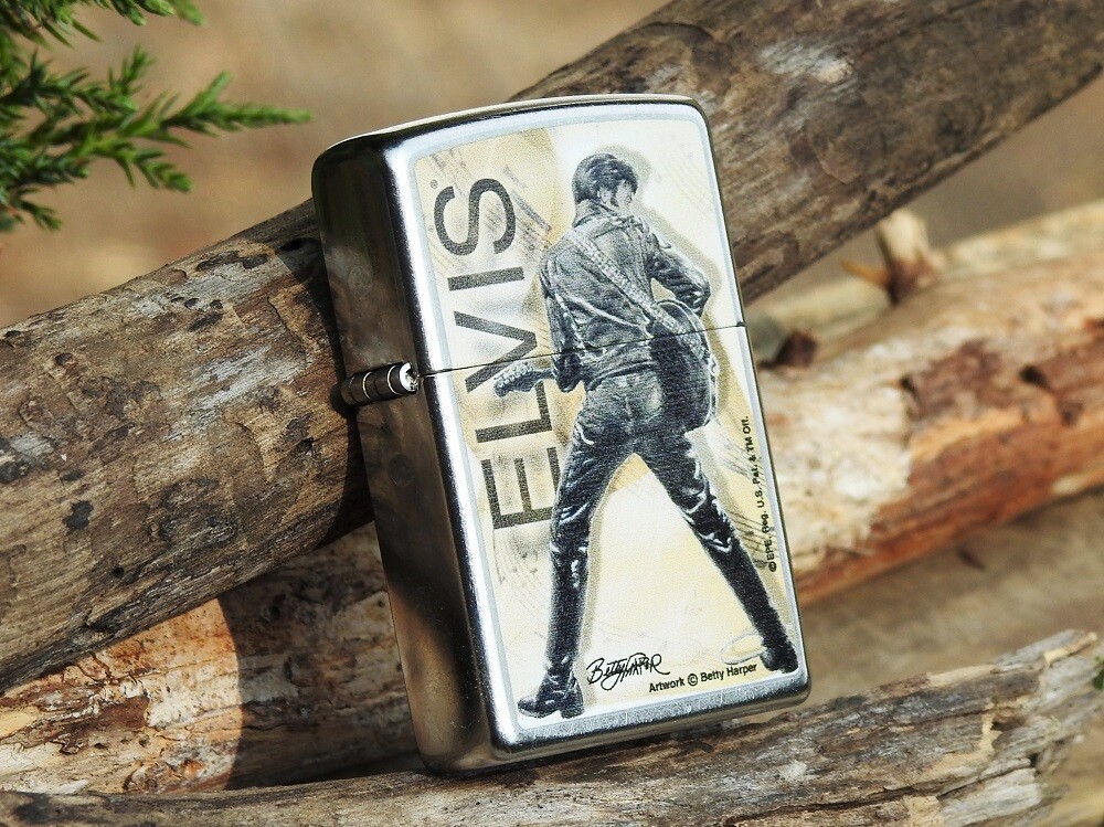 Elvis Presley Zippo Lighter - Betty Harper - '68 Comeback Special - The ...