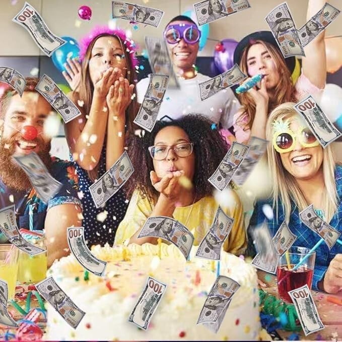 200 pcs movie prop toy money play fake bills for video, Learning ...