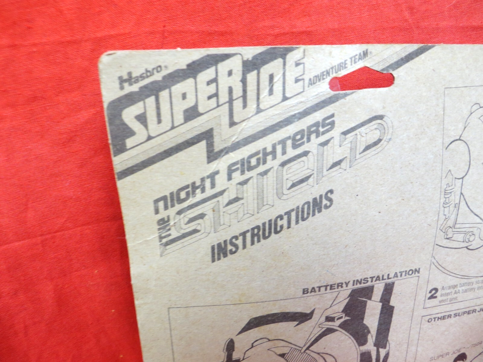 GI JOE 1964 VINTAGE GI JOE JOEZETA: 1977 SUPER JOE "SHIELD" NIGHT ...