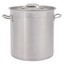 Deep Stainless Steel Stock Pot Cater Cooking Stew Large Soup Boiling ...