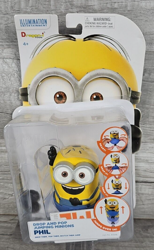Despicable Me 3 Minions Drop and Pop Jumping Minion Phil Jump | eBay