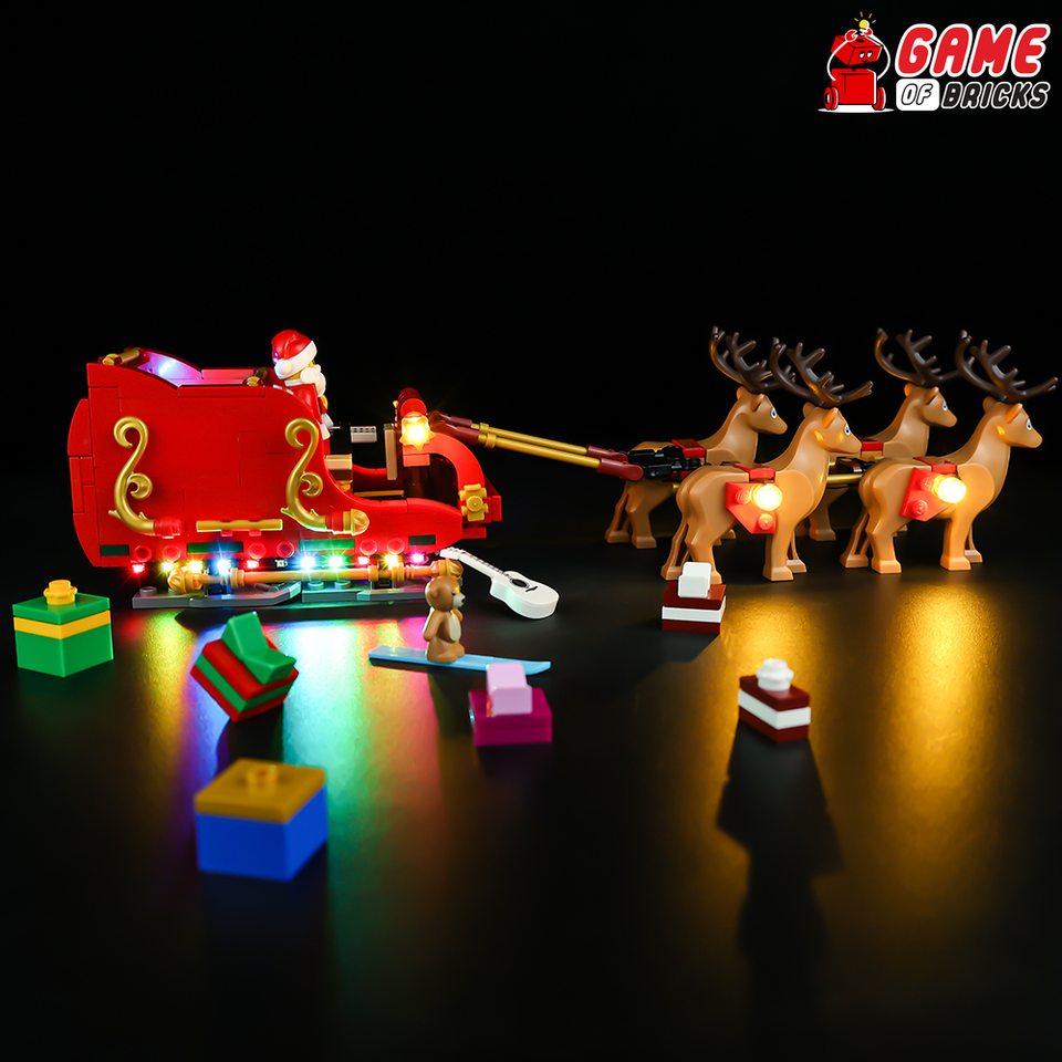 SALE SALE SALE Light Kit for Santa's Sleigh 40499- Game Of Bricks | eBay