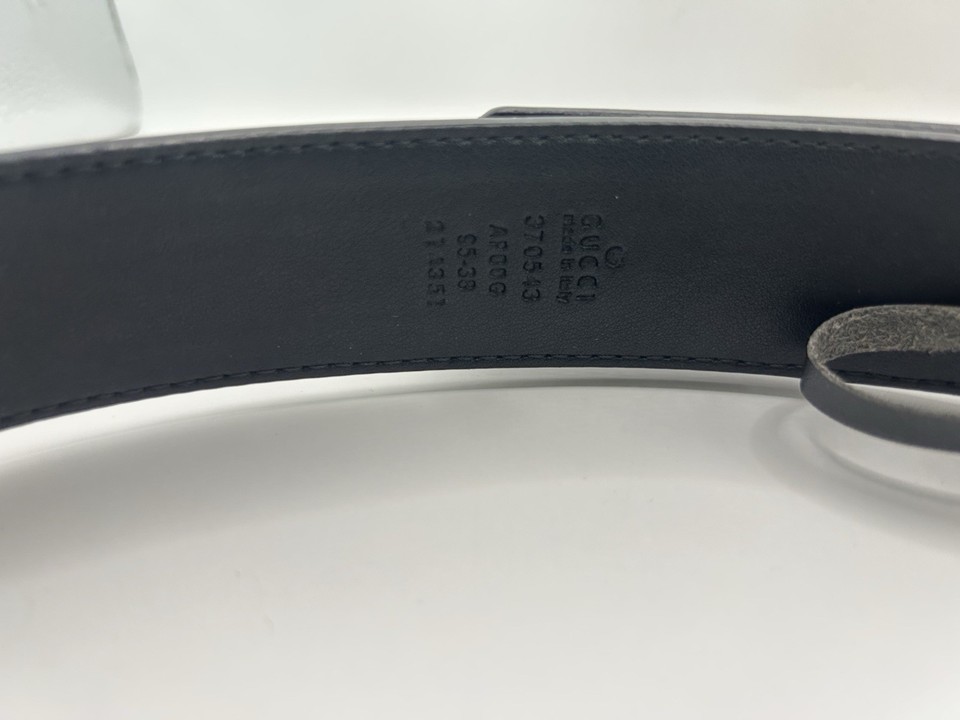 Gucci GG Marmont Black Leather Belt Size 38/95 | eBay
