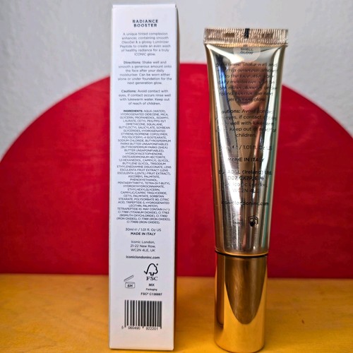 Iconic London 2 Radiance Booster 30ML SHELL GLOW Skin Radiance Made in ...