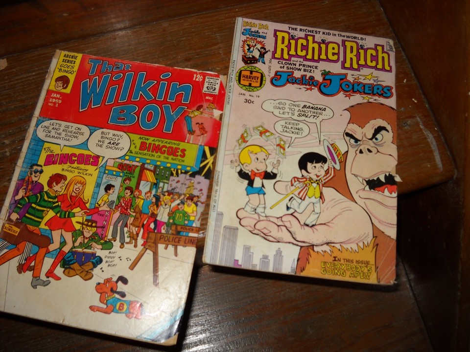 50 Archie/Funny Duck Harvey Richie Rich Comics Old Bronze Lot#371 | eBay