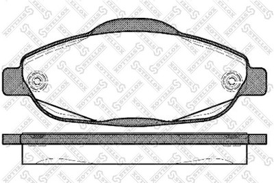 001 096B-SX Brake Pad Set, disc brake OE: 425426 | eBay