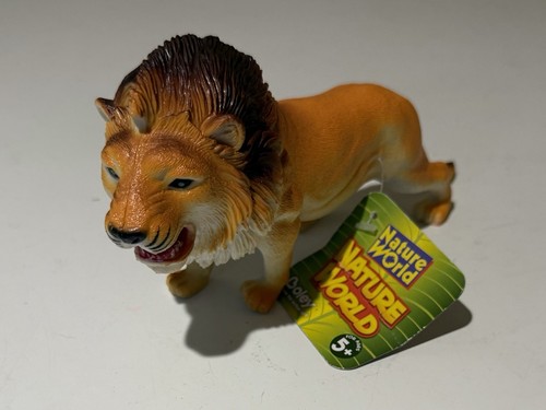Boley Nature World 7" Plastic Lion #74800 Wild Jungle Animal Toy NWT ...