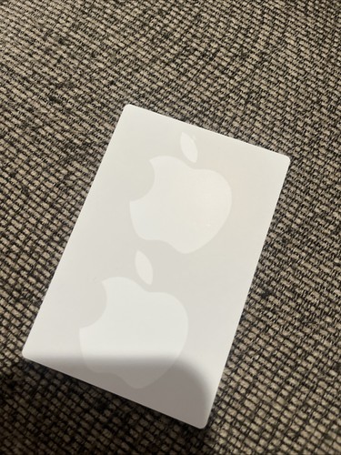 2 Genuine Authentic Apple Stickers-Decals White | eBay