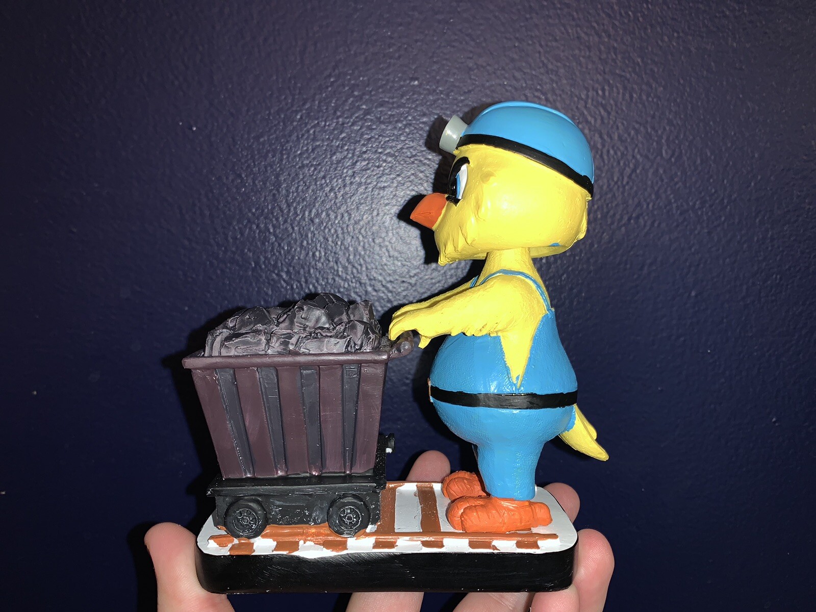 Charleston Dirty Birds Bobblehead Mascot Dusty Ultra Rare West Virginia ...