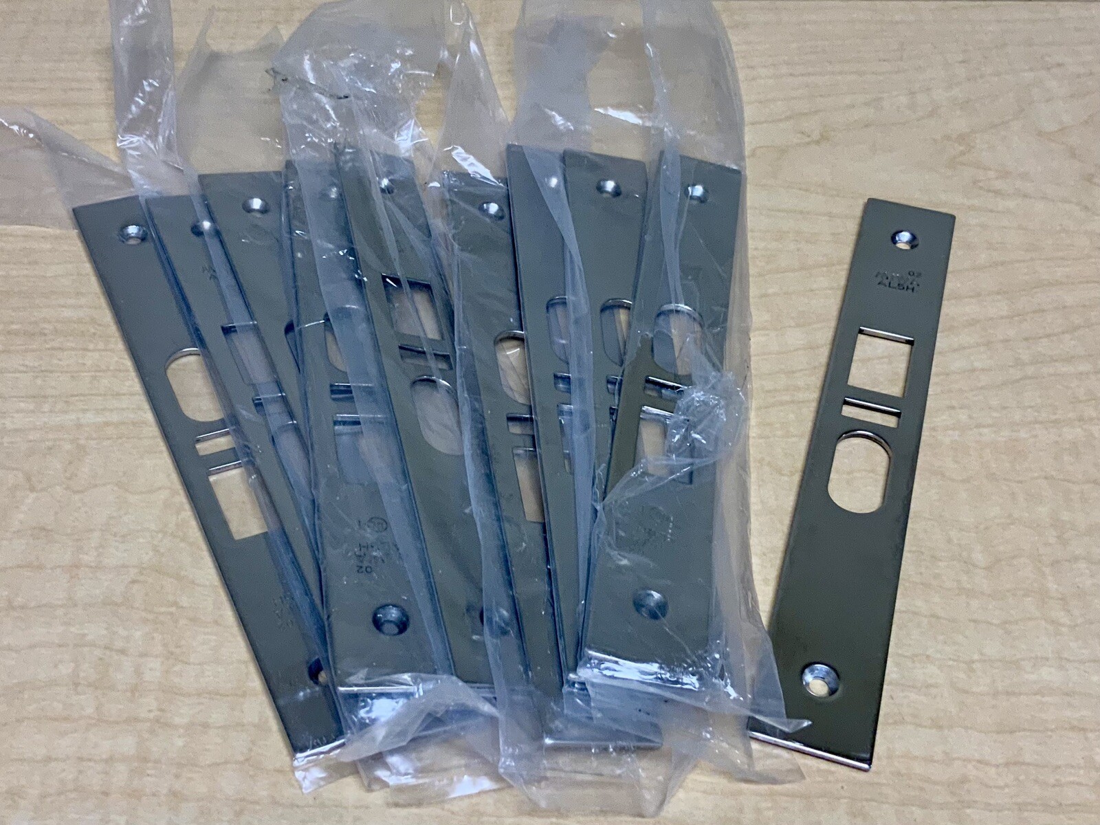 MIWA Lock Co. ALV2P Hotel Case Front Plate (Lot Of 10) | eBay