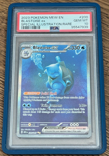 PSA 10 Blastoise Ex 151 SIR English 200/165 | eBay