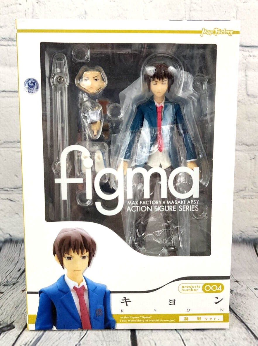 Figma The Melancholy of Haruhi Suzumiya Kyon Uniform Action Figure Max ...