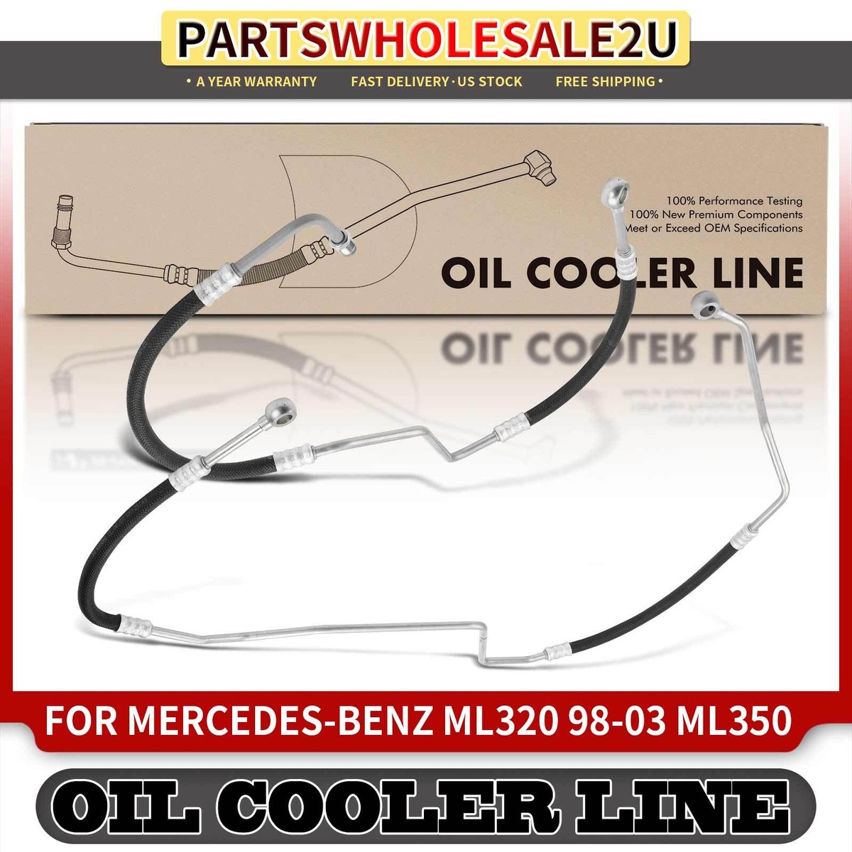 Mercedes Benz Ml320 Power Steering Hose