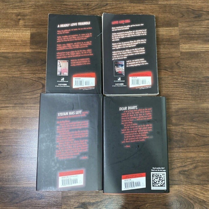 Vampire Diaries Books Lot of 4 Mixed Media : The Return Night Fall ...