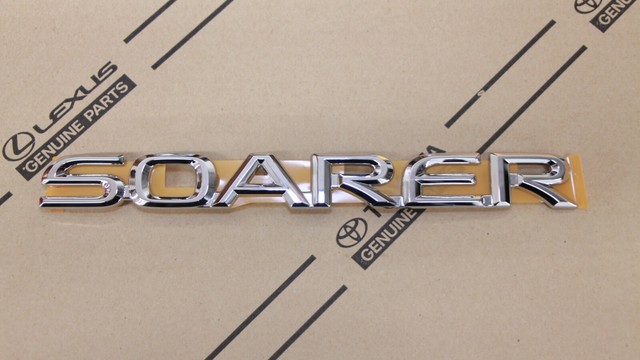 JDM TRD Toyota 92-00 Lexus Sc300 / Sc400 Soarer Z30 Rear Soarer Emblem ...