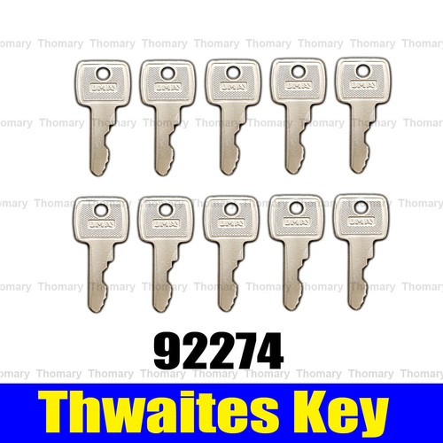 10 x Thwaites Dumper Truck Keys L&F 92274 Key Number Cut To Code | eBay UK