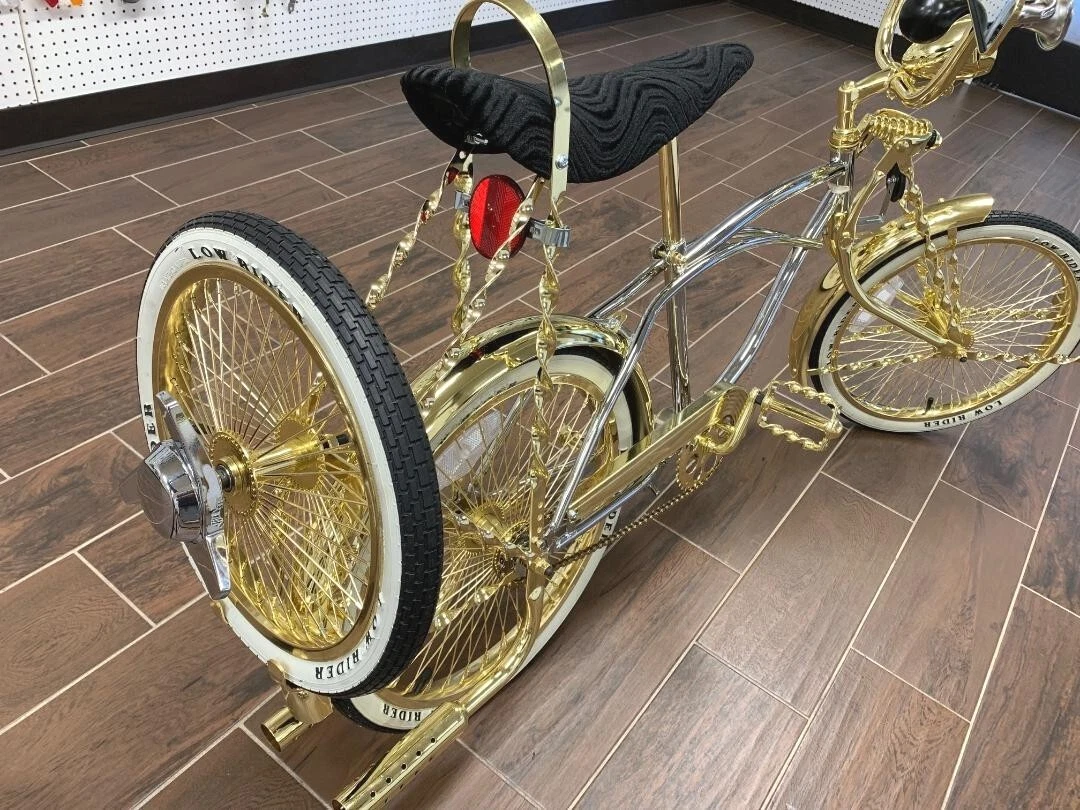 Lowrider Bikes Gold