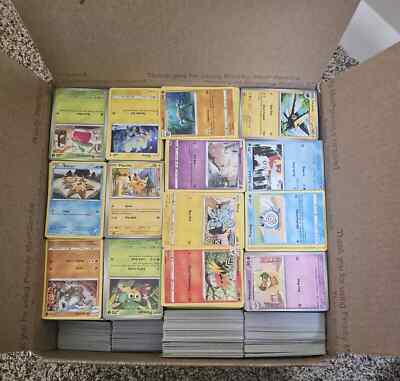 6000+ Pokemon Card Bulk Lot Common / Uncommon - No Energies - GREAT ...