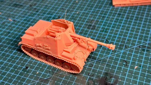 3D Printed 1/72/87/144 WWII German Weasel II Tank Destroyer Unpainted ...