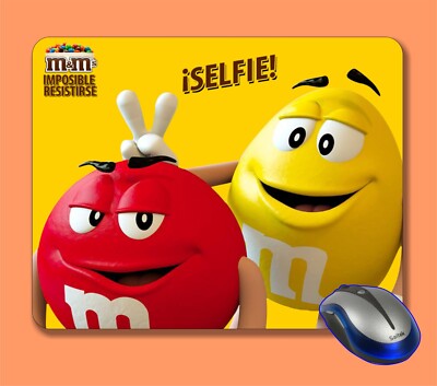 M & M Chocolate Candy Computer Mouse Pad mm6 | eBay