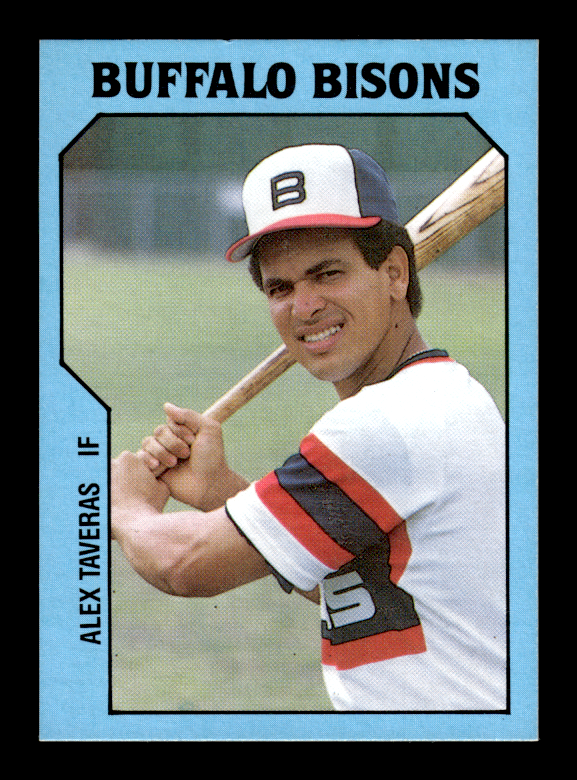 1985 TCMA # 12 Alex Taveras Card (ML) Buffalo Bisons Chicago White Sox ...