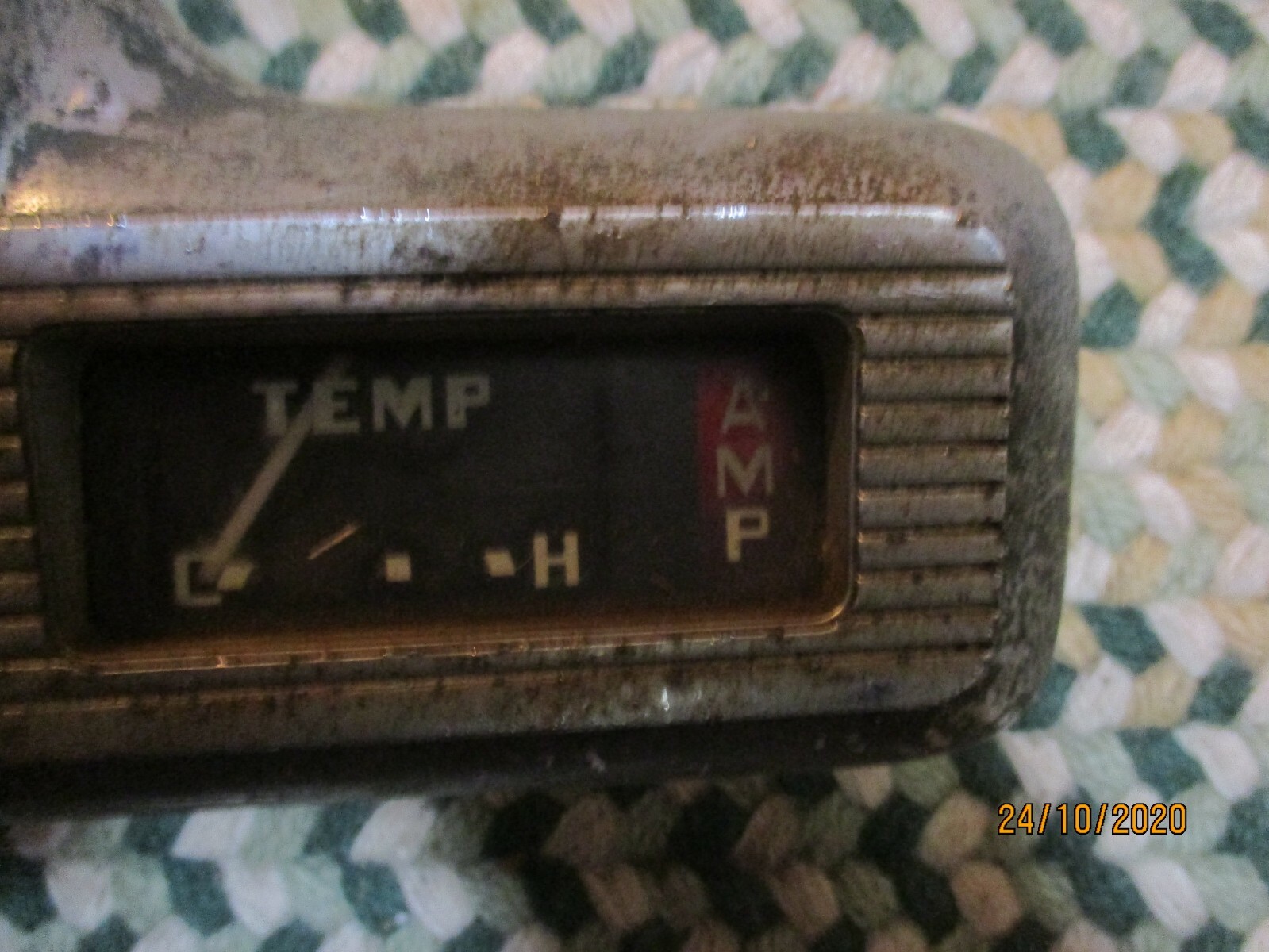 USED/WORKS 1953 HUDSON SPEEDOMETER W/LO MILES WILL NEED GONE THRU And ...