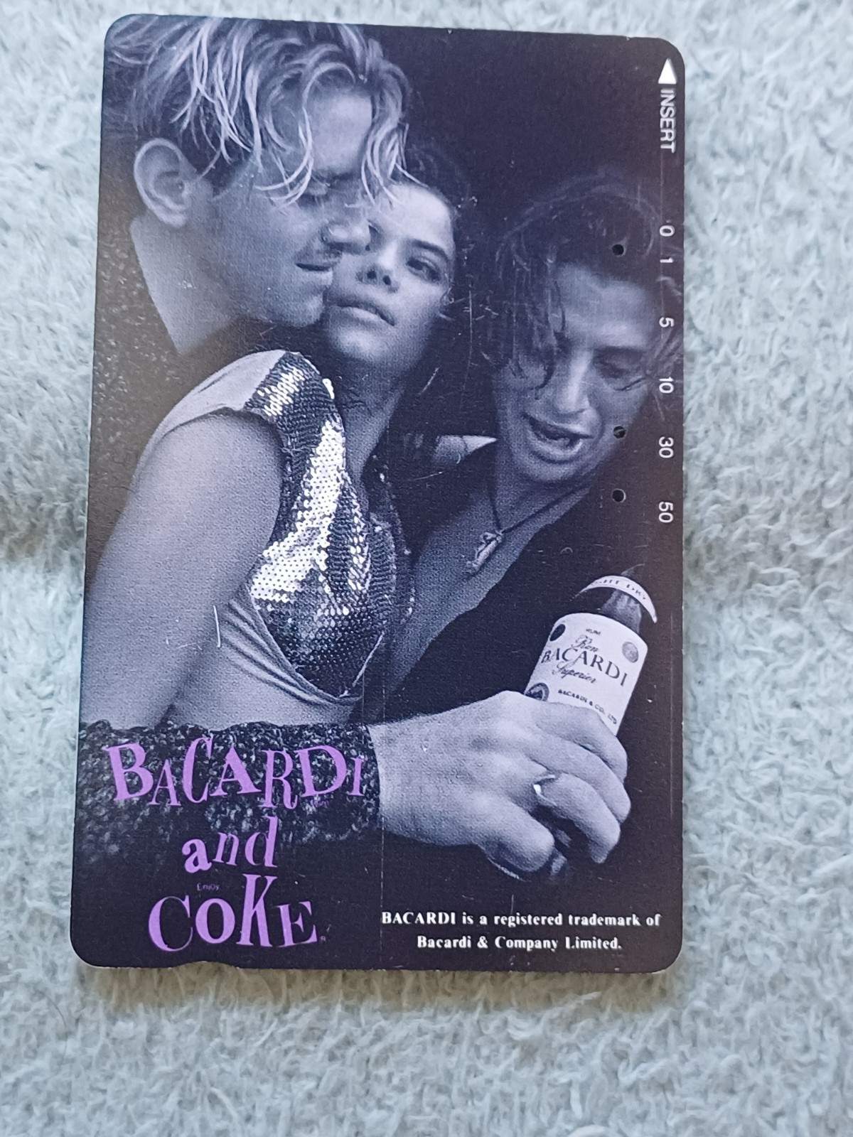 Phone Card Japan Cola 03 - Woman - Bacardi and Coke | eBay