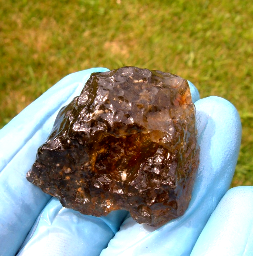 Libyan Desert Glass Meteorite Tektite impact specimen( 144 crt) Super ...