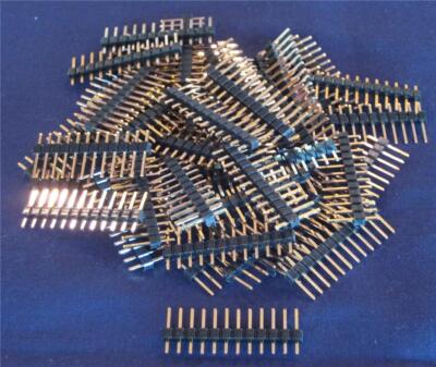 12 PIN HEADER STRIP 1X12 PIN GOLD PLATED ( Qty 50 ) *** NEW *** | eBay