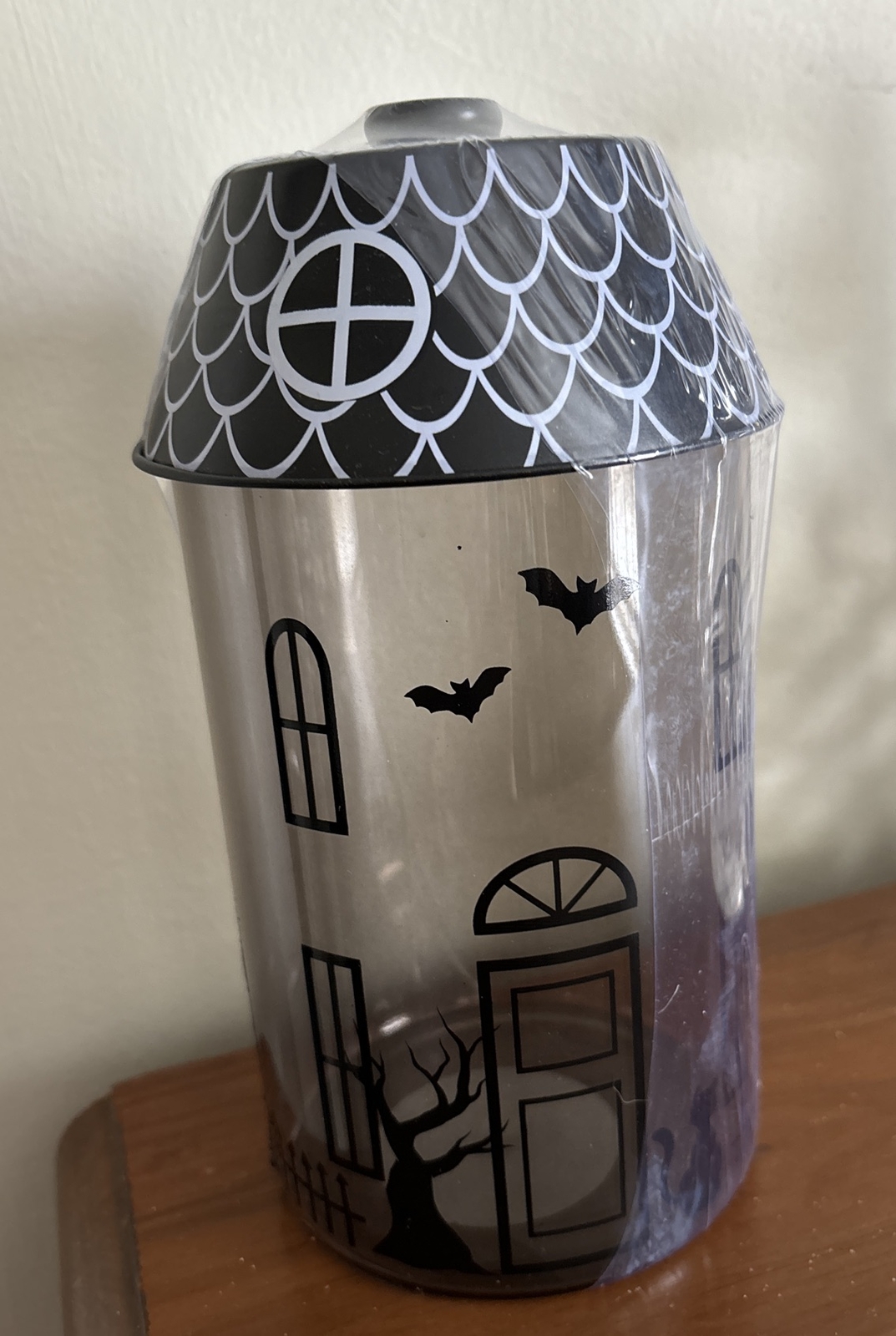 Target Bullseye Playground Haunted House NOVELTY CONTAINER Halloween ...