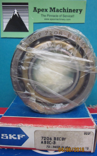 7206 BECBY SKF New Angular Contact Ball Bearing | eBay