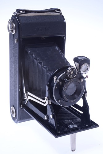 ZEISS IKONTA D 6.5X11CM 520/15 ROLL FILM 616 CAMERA WORKS* NOVAR 120MM ...