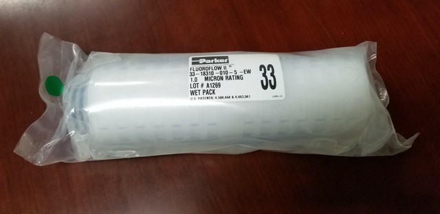 Parker 33-18310-010-5-EW Fluoroflow II Pleated PTFE Membrane Cartridge ...