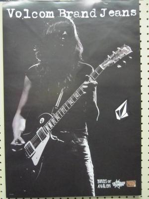 VOLCOM surf skateboard 2009 BIRDS OF AVALON 2 SIDED POSTER ~MINT ...
