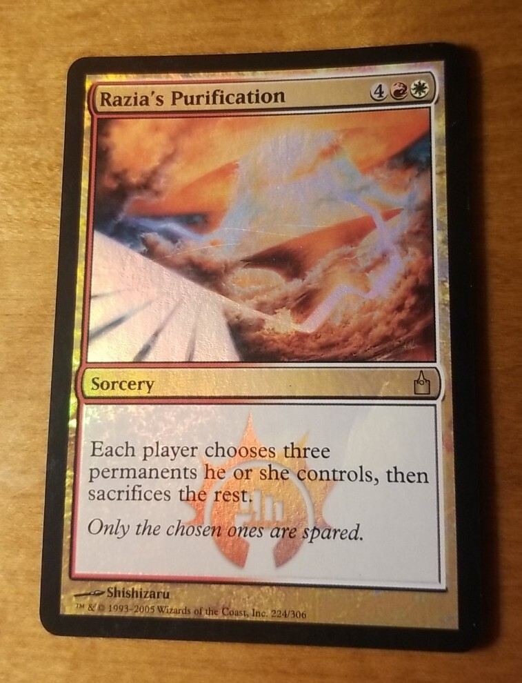 MTG Razia's Purification Ravnica 224/306 Foil Rare for sale online | eBay